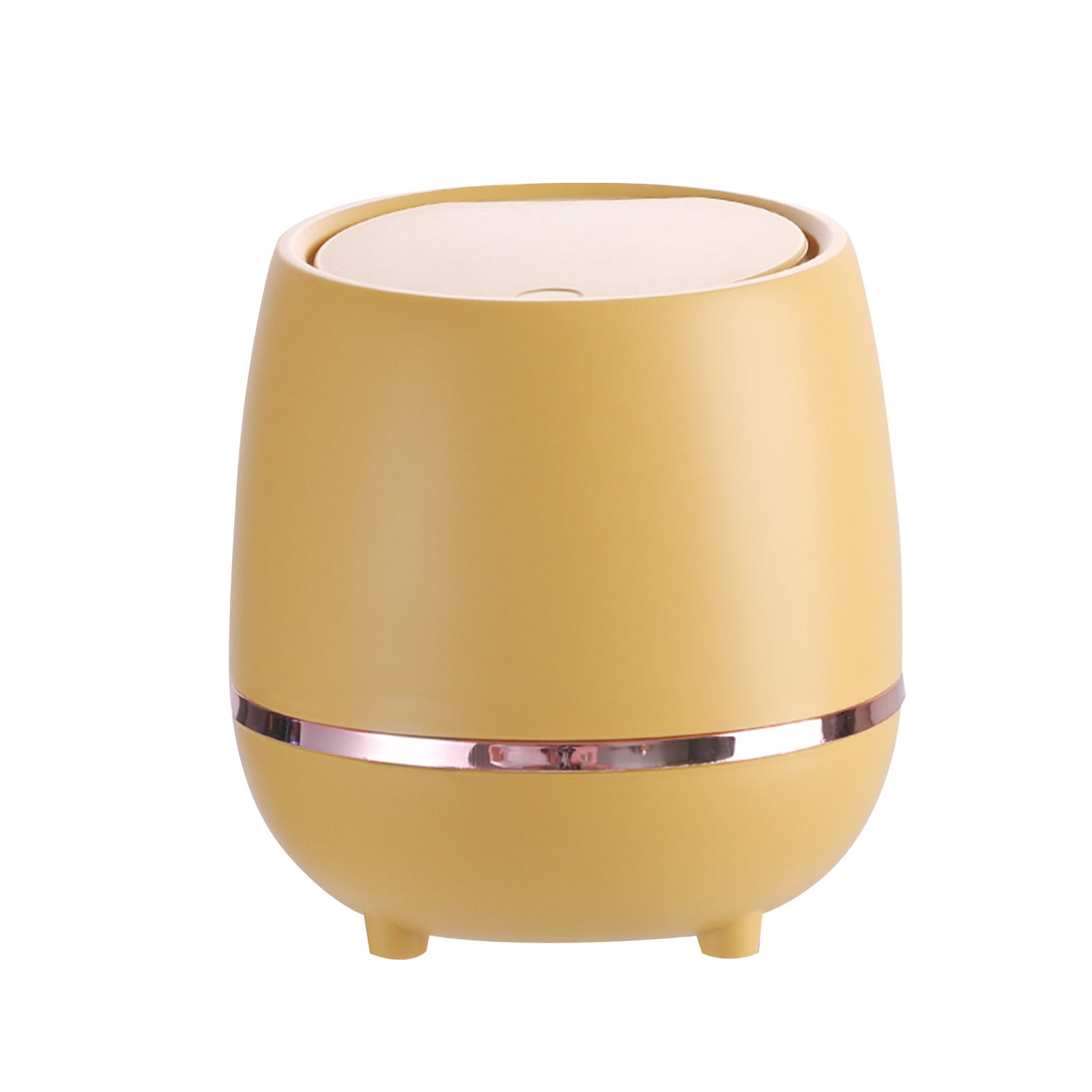 Kiplyki Cyber Mini Trash Can With Lid, Mini Trash Can With Lid, Desktop ...