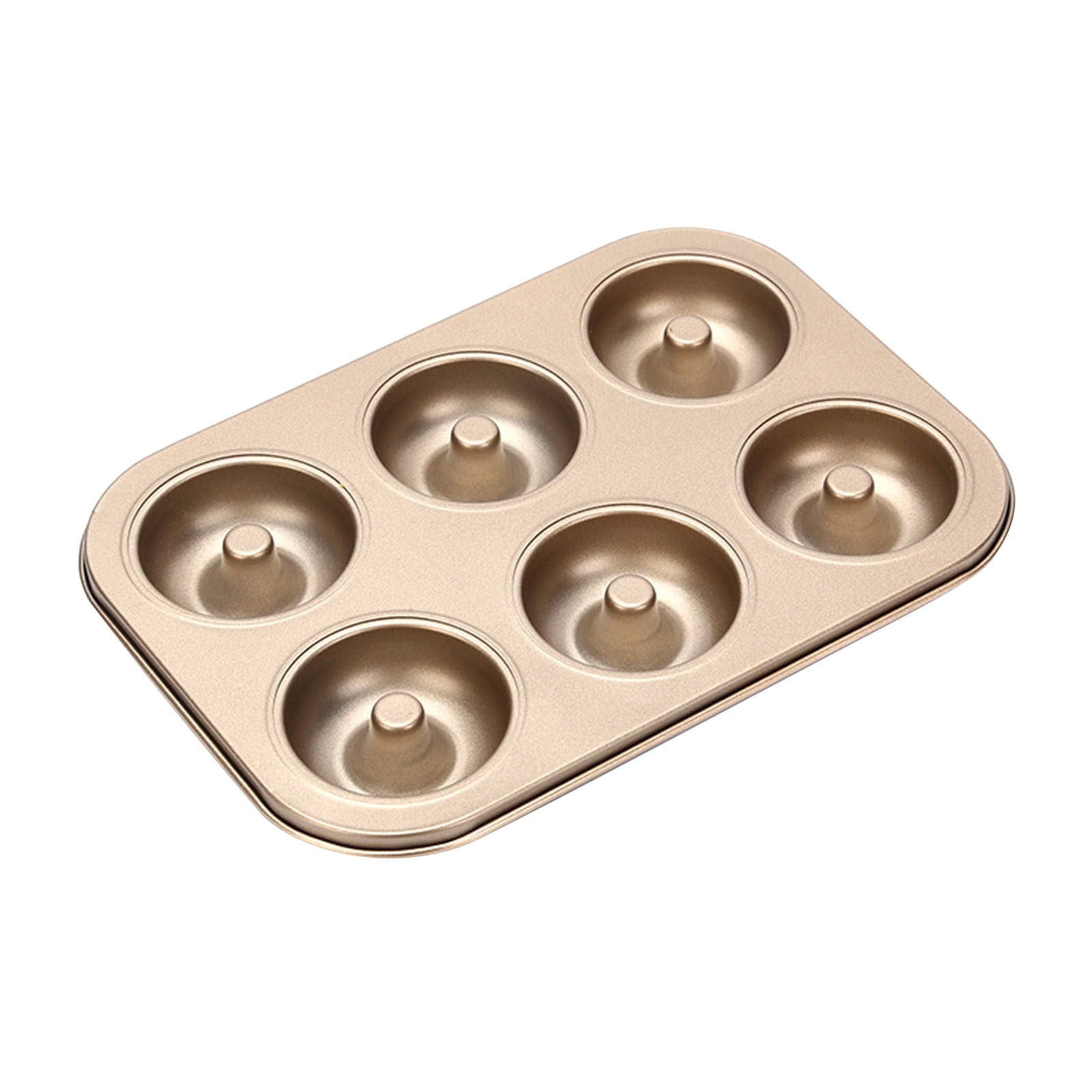 Kiplyki Deals Mini Donut Pan Non-stick 12-Cavity Small Donut Tray Heavy ...