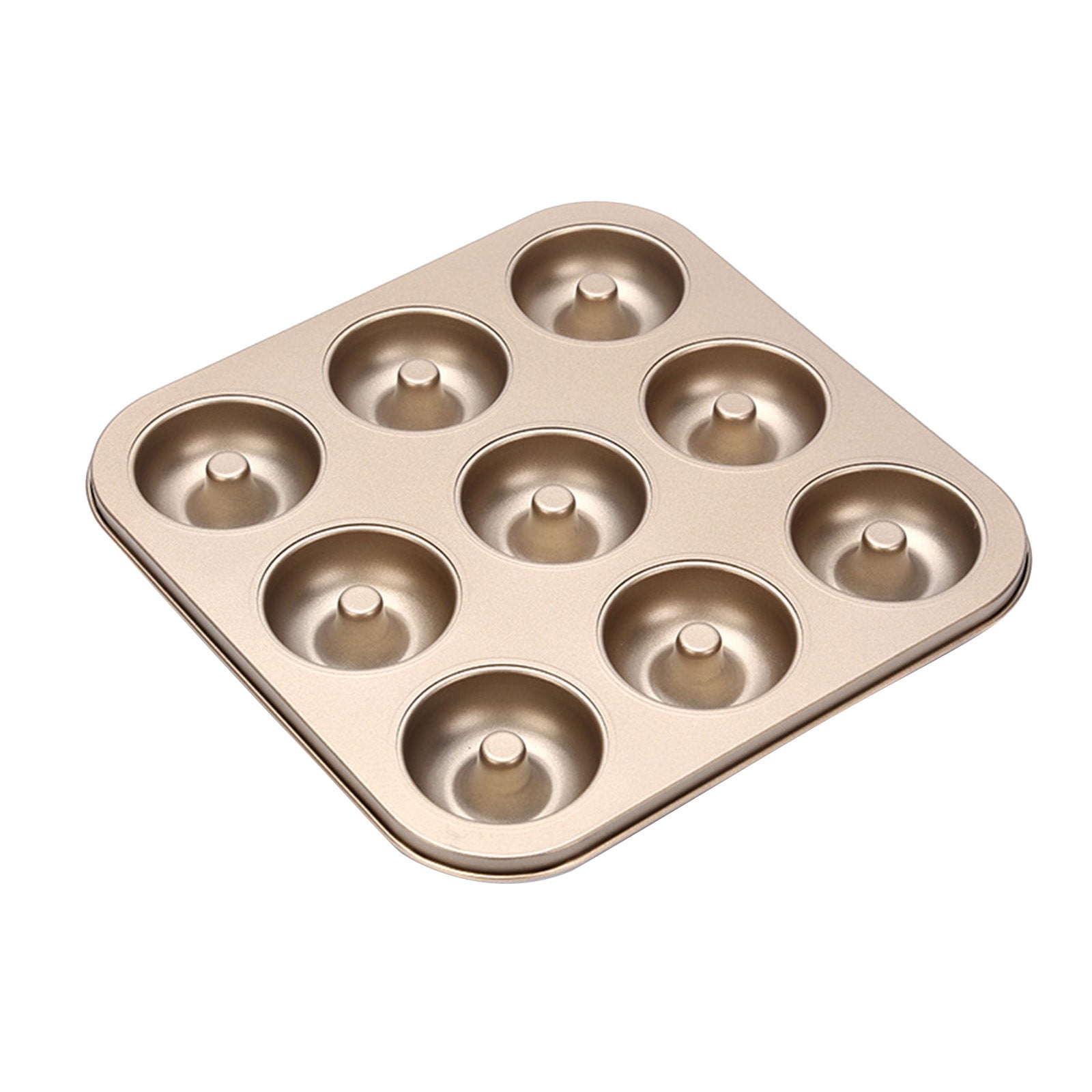 Kiplyki Mini Donut Pan Non-stick 12-Cavity Small Donut Tray Heavy Gauge ...