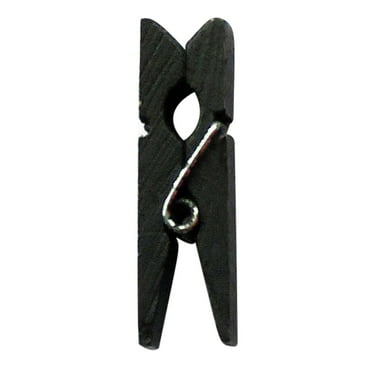 120 Pc Mini Craft Clothespins Wood 1" Small Arts Multi Color Clothes ...