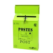 Postal Pro Hampton Plastic Mailbox - Black - Walmart.com
