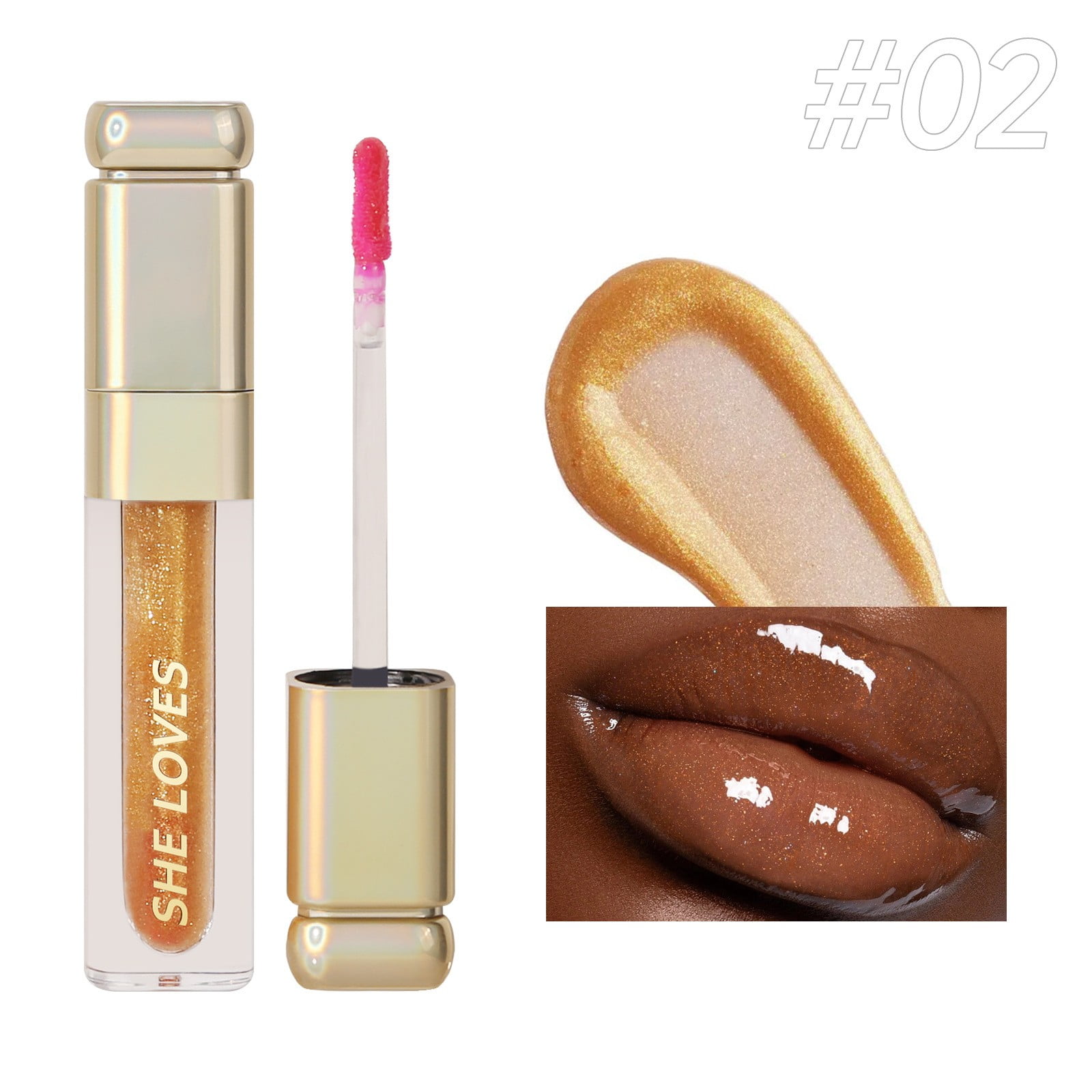 Kiplyki Flash 3ML Color Changing Ginger Lip OilEnlarging and Plumping ...