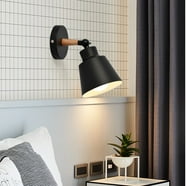 Swing Arm Wall Lamp, Plug-in Wall Mount, 40W, Ivory Linen Shade ...