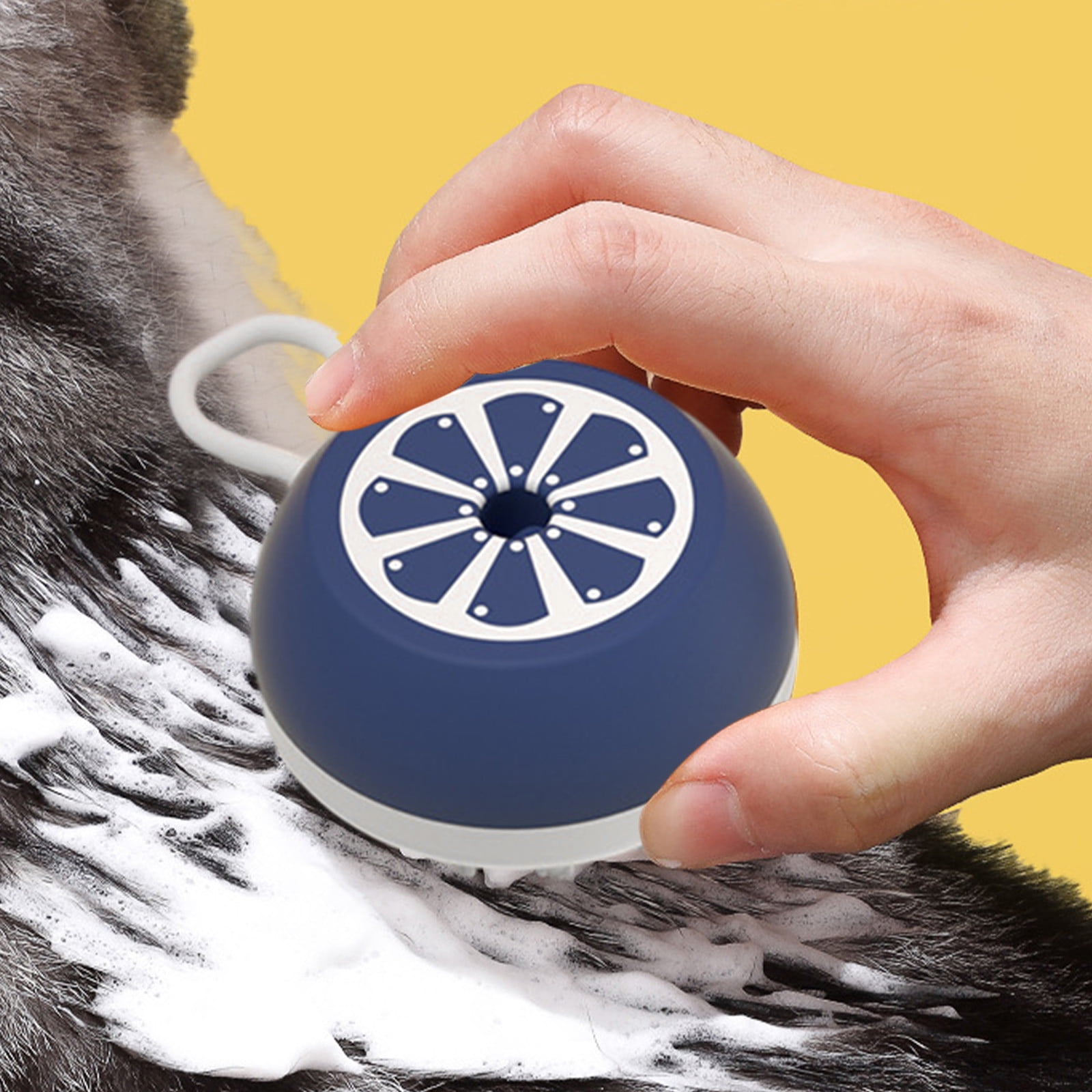 Kiplyki Flash Bath Liquidized Brush Soft Silicone Pet Shower Grooming ...