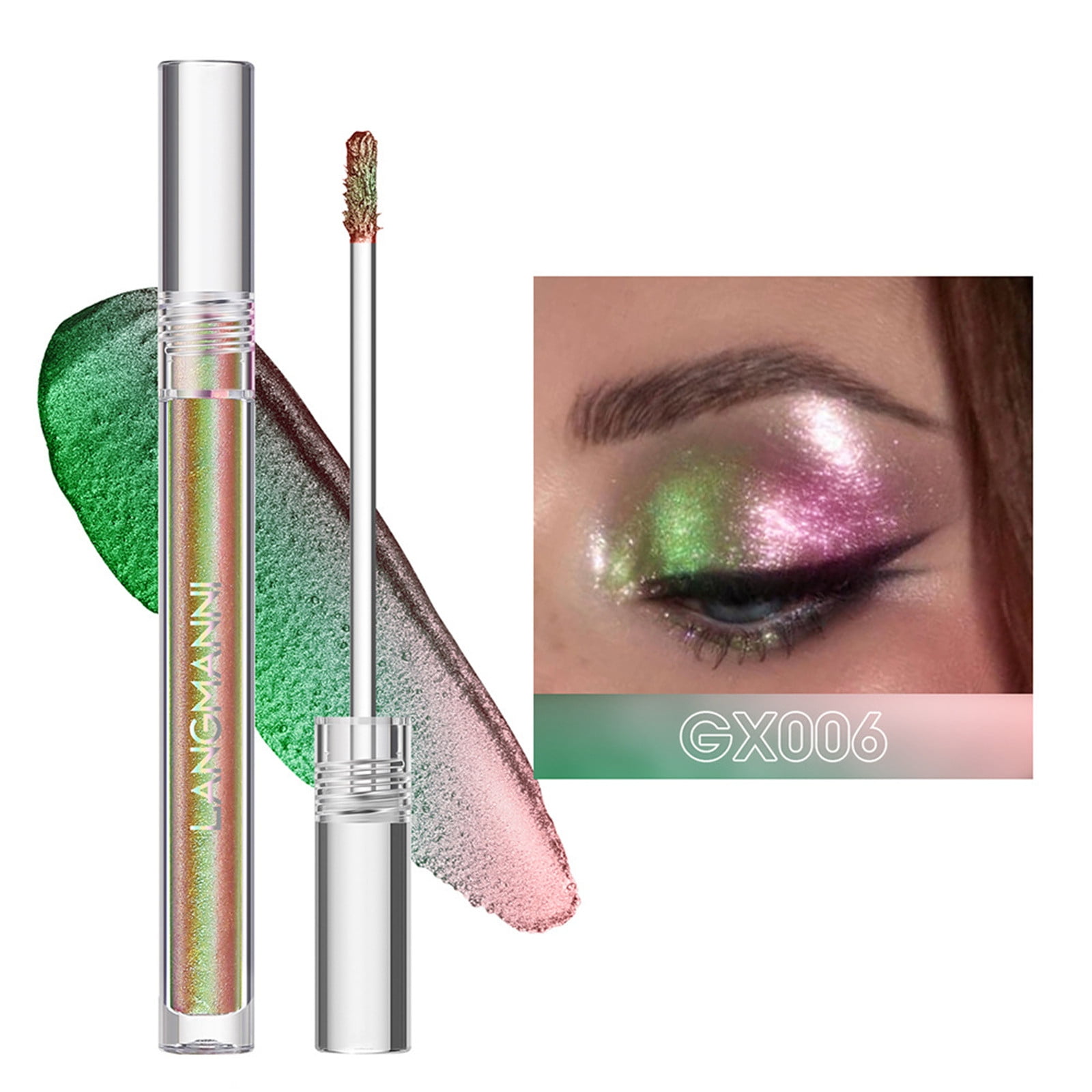 Kiplyki Flash Liquid Eyeshadow Glitter Liquid Eyeshadow Color Changing ...