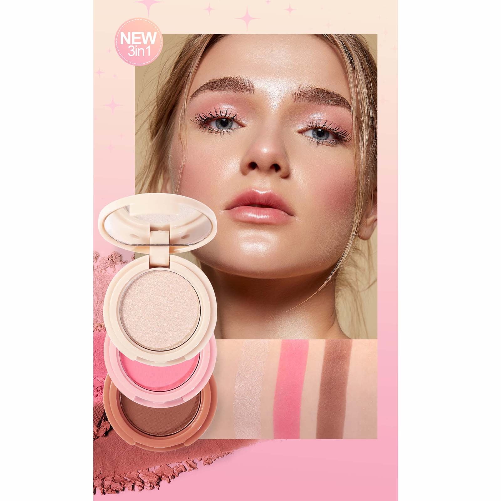 Kiplyki Flash High Gloss Powder Blusher Facelift 3in1 All-in-one ...