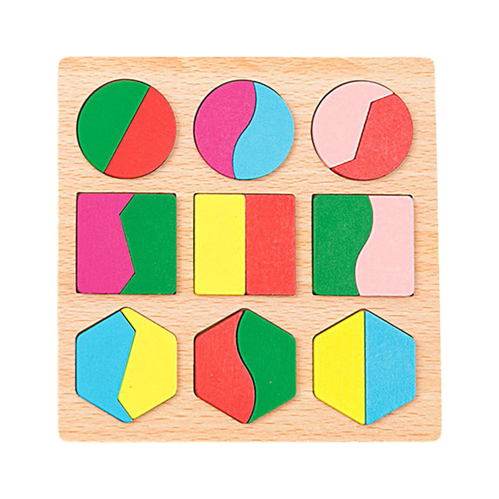 Kiplyki Geometric Shape Three-dimensional Puzzle Boys And Girls Puzzle ...