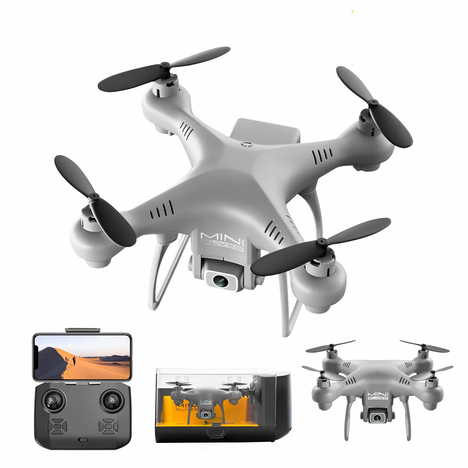 Kiplyki KY908 Mini Drones With Camera HD 4K Profesional WiFi FPV ...