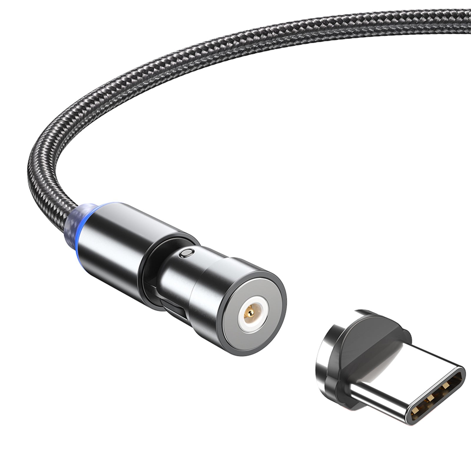 Kiplyki Magnetic Data Cable USB Adapter Type C Micro Connector Support ...