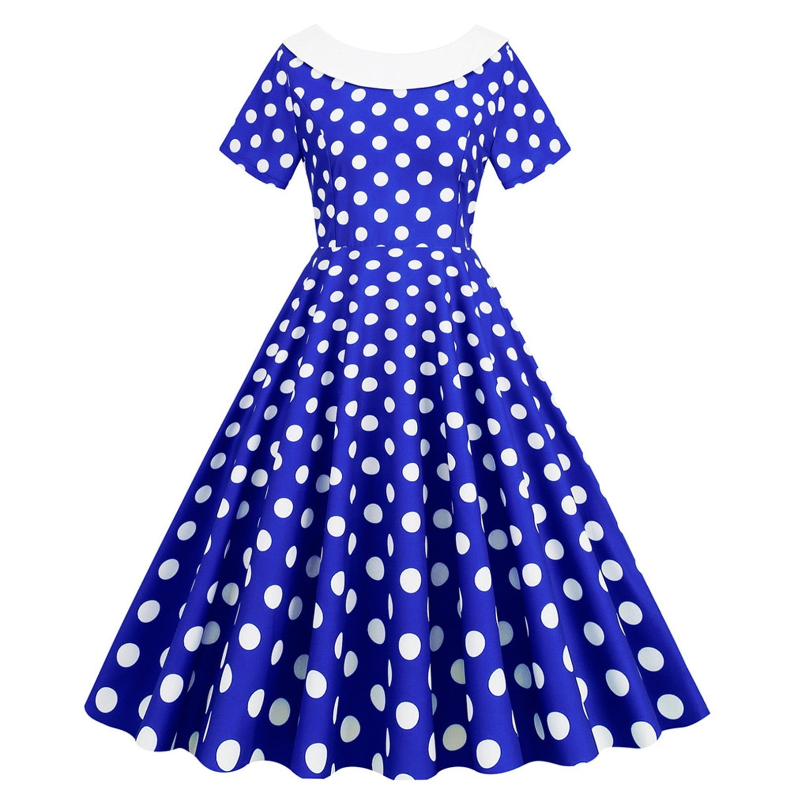 Kiplyki Memorial Day Savings Womens A Line Flare 1950 Style Dresses for ...