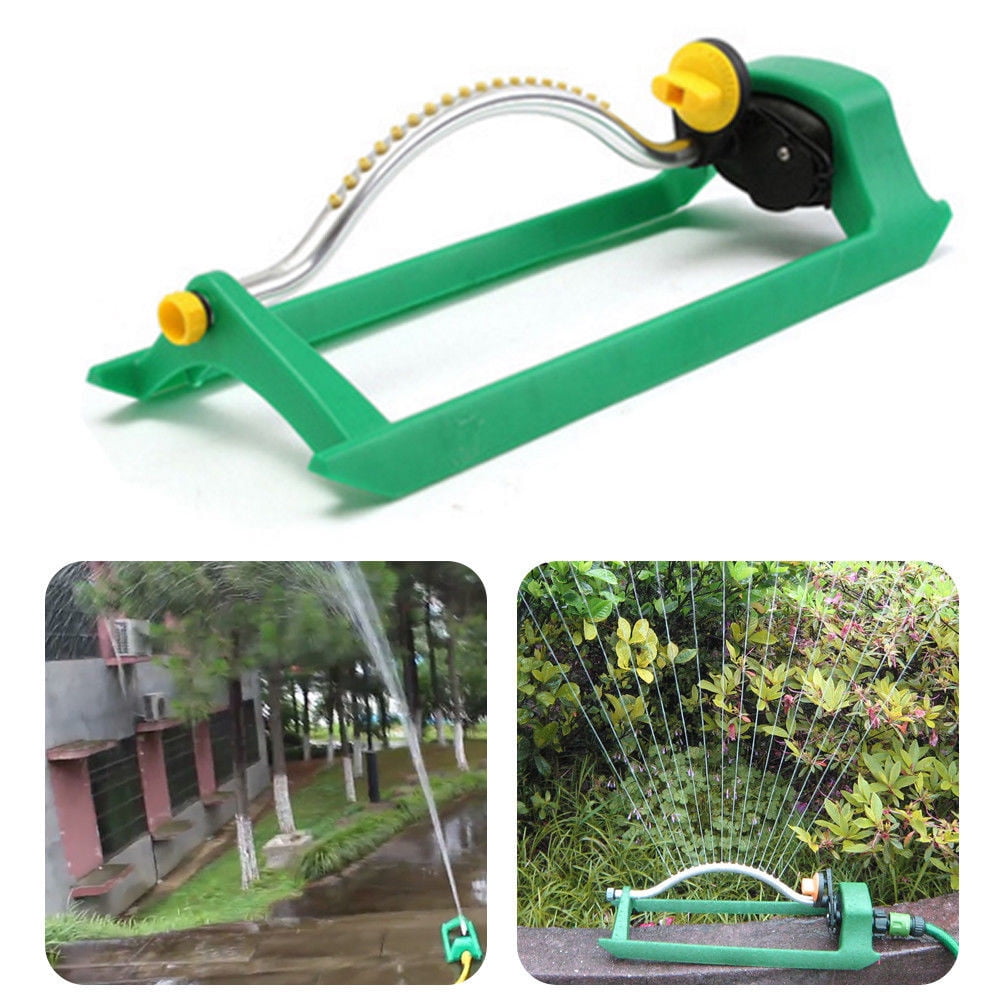 Kiplyki Oscillating Lawn Sprinkler Watering Garden Pipe Hose Water Flow ...