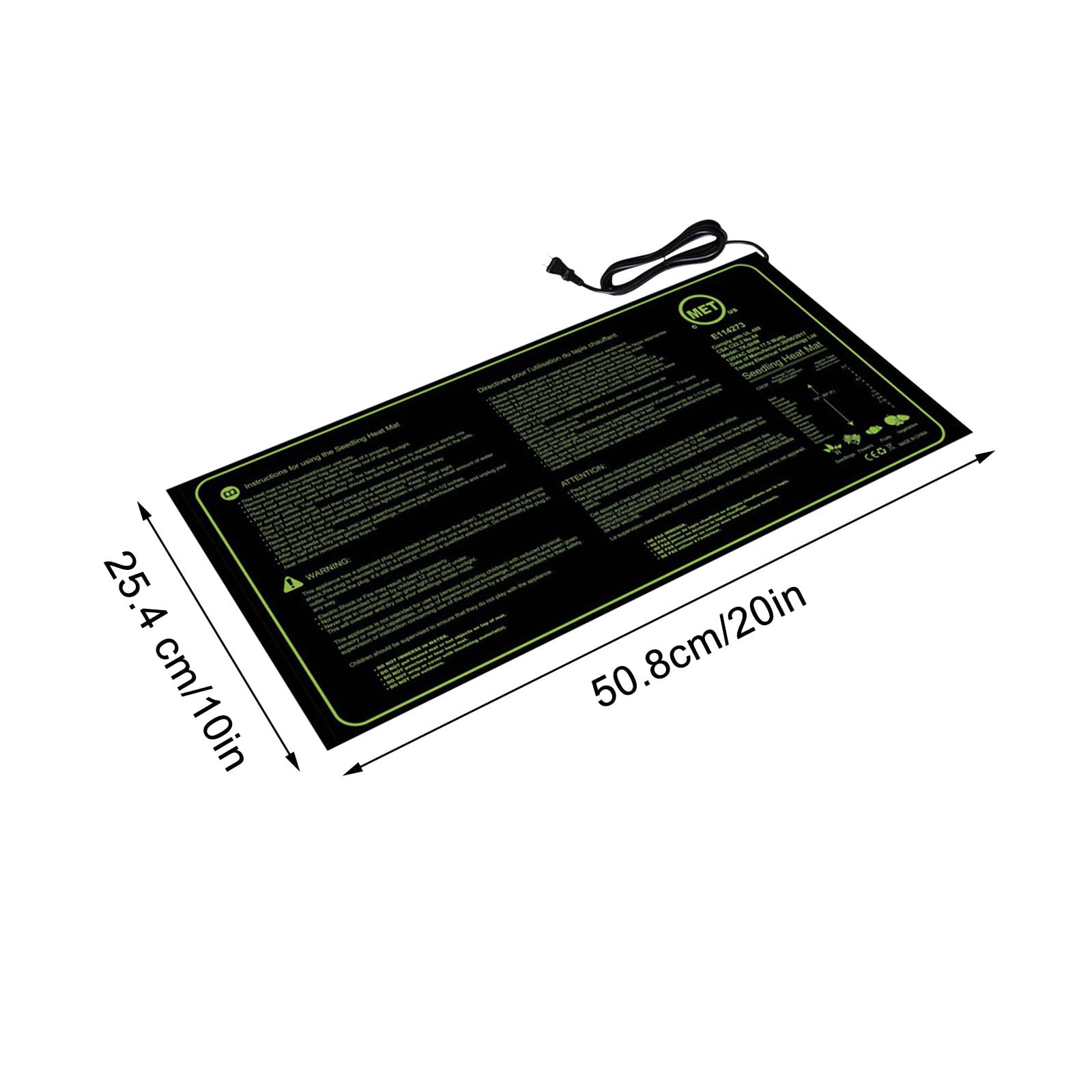 Kiplyki Plant Heating Pad Heating Pad Seed Germination and Growth Pad ...