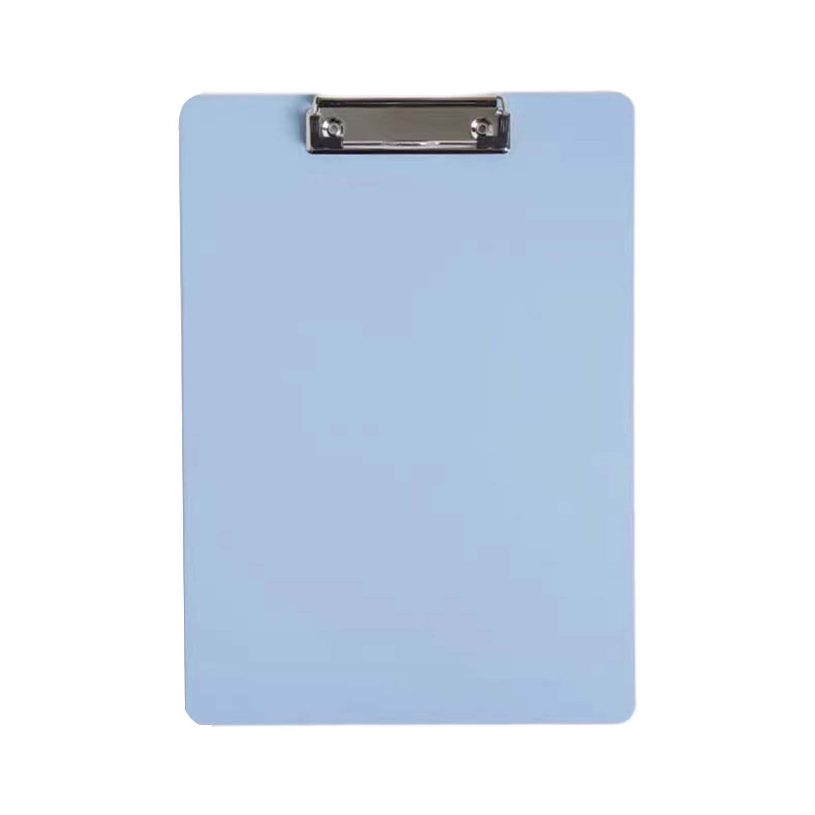 Kiplyki Plastic Clipboard with Storage, Folder Nursing Clipboard Side ...