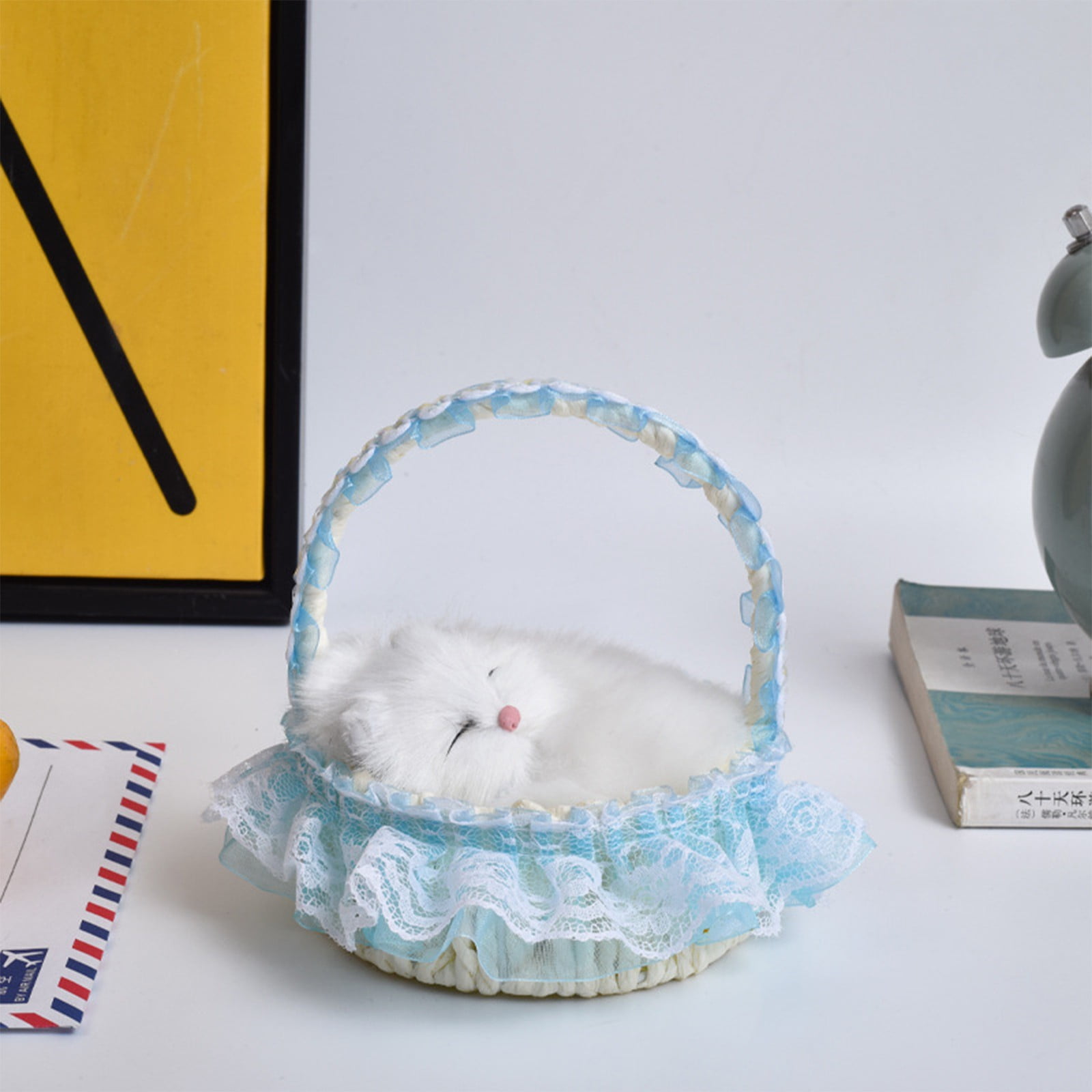 Simulation Cat Plush Animals Toy Will Call The Doll Plush Toy Kids ...