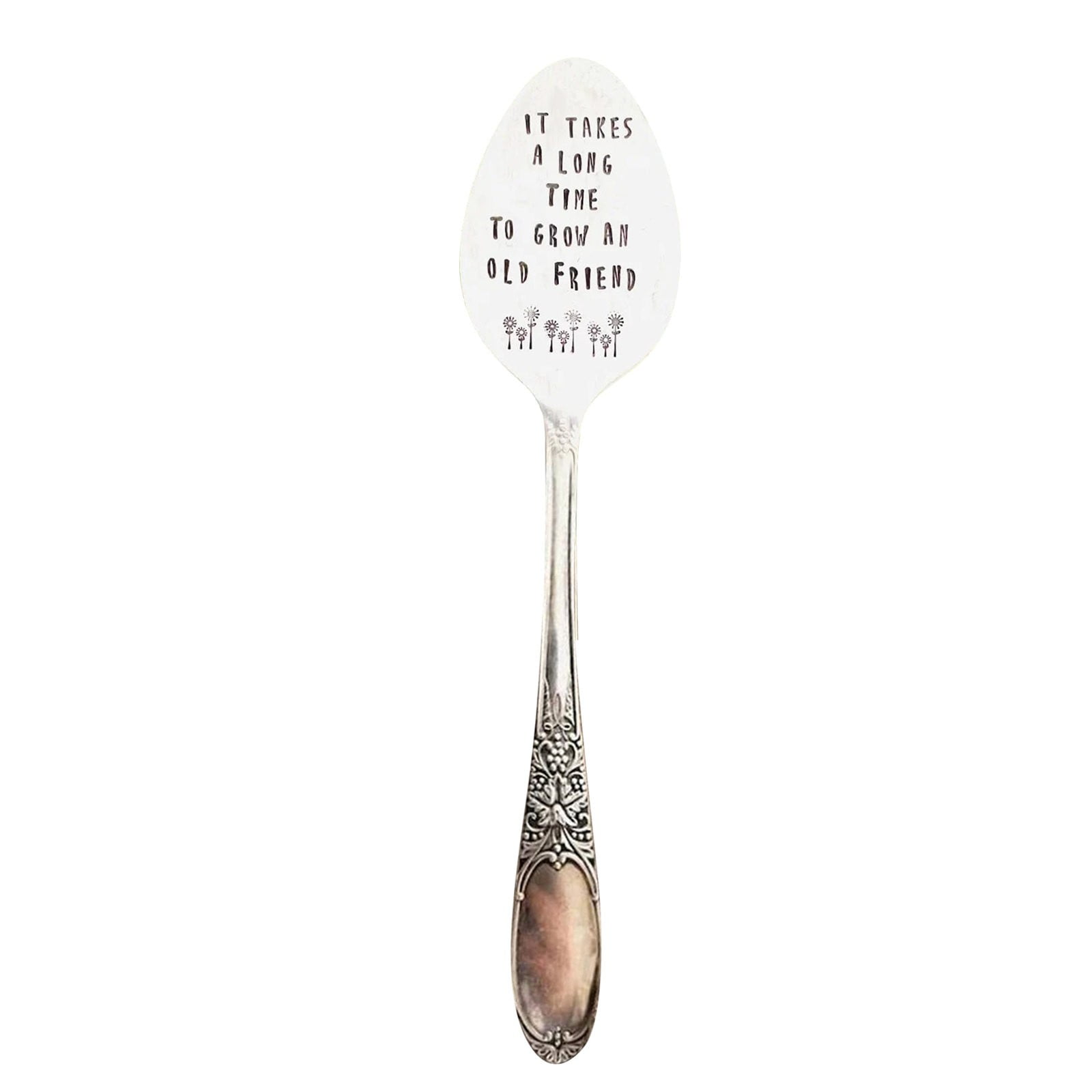 Kiplyki Spoon Shaped Plant Plugin Logo, Hand Drawn Garden Logo, Gift ...