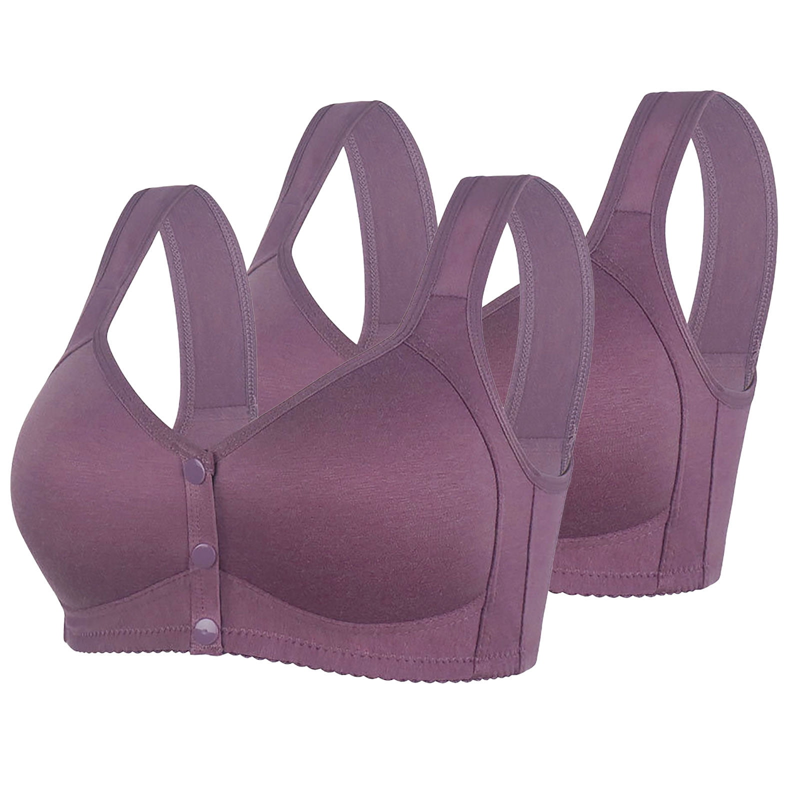 Kiplyki Sports Bras for Women 2-Pack Large Comfortable And Breathable ...