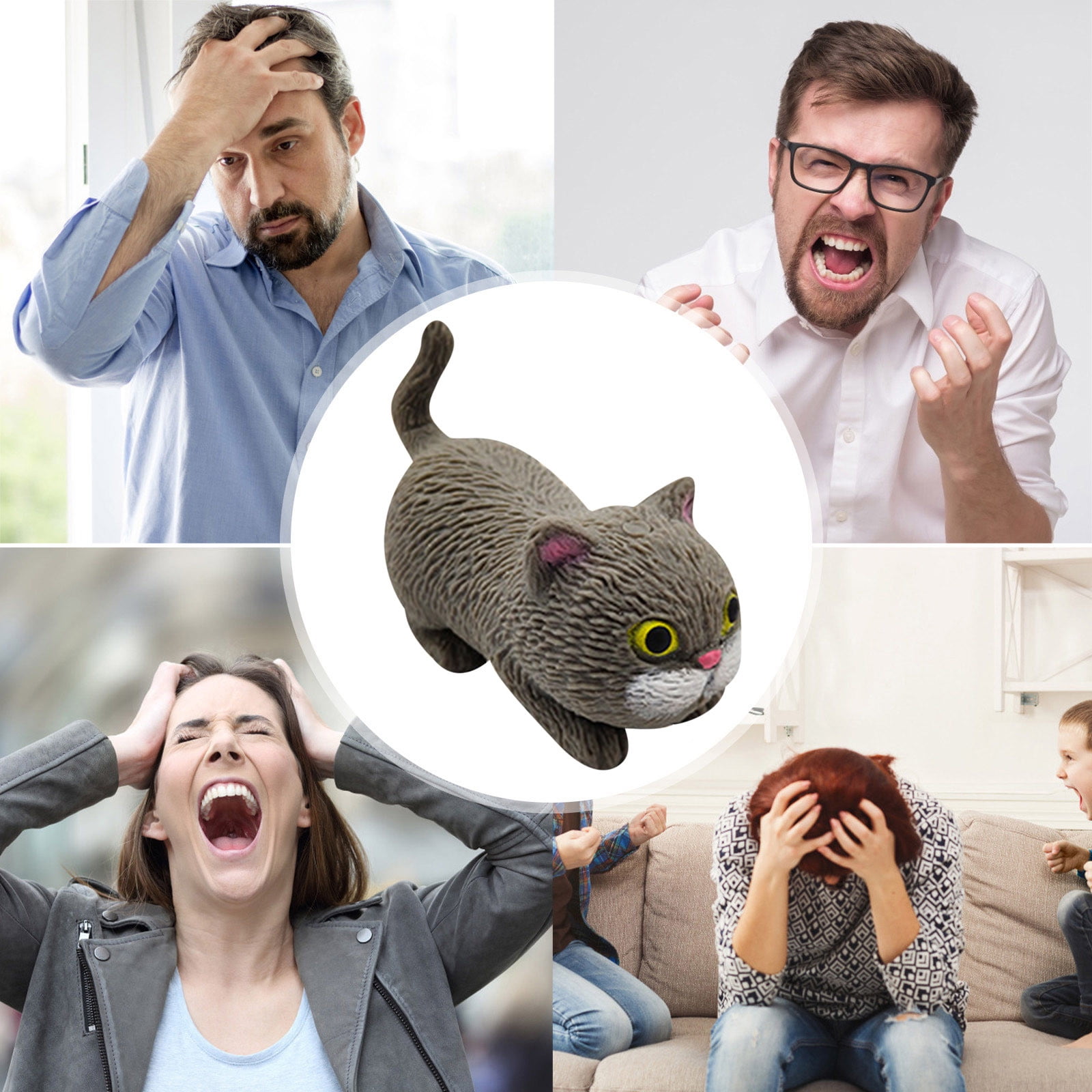 Kiplyki Stress Relief Squeezing Angry Balls For Kids And Adults ...