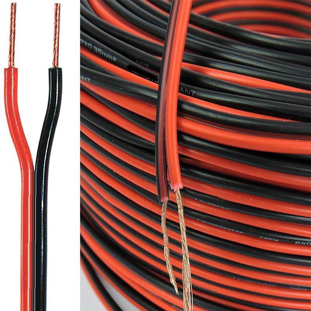 Kiplyki TRIHIY 3M Red and Black Cable Connector Extension Cords ...