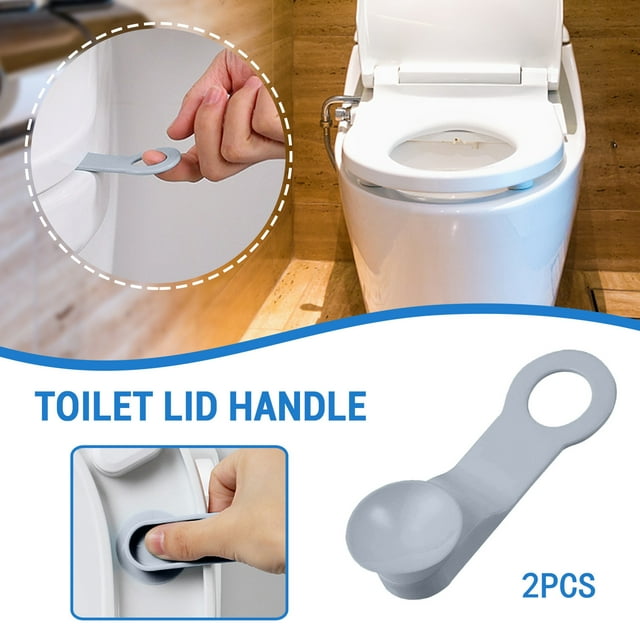 Kiplyki Toilet Seat Cover Lifter Lid Bowl Seat Lift Handle Bathroom ...