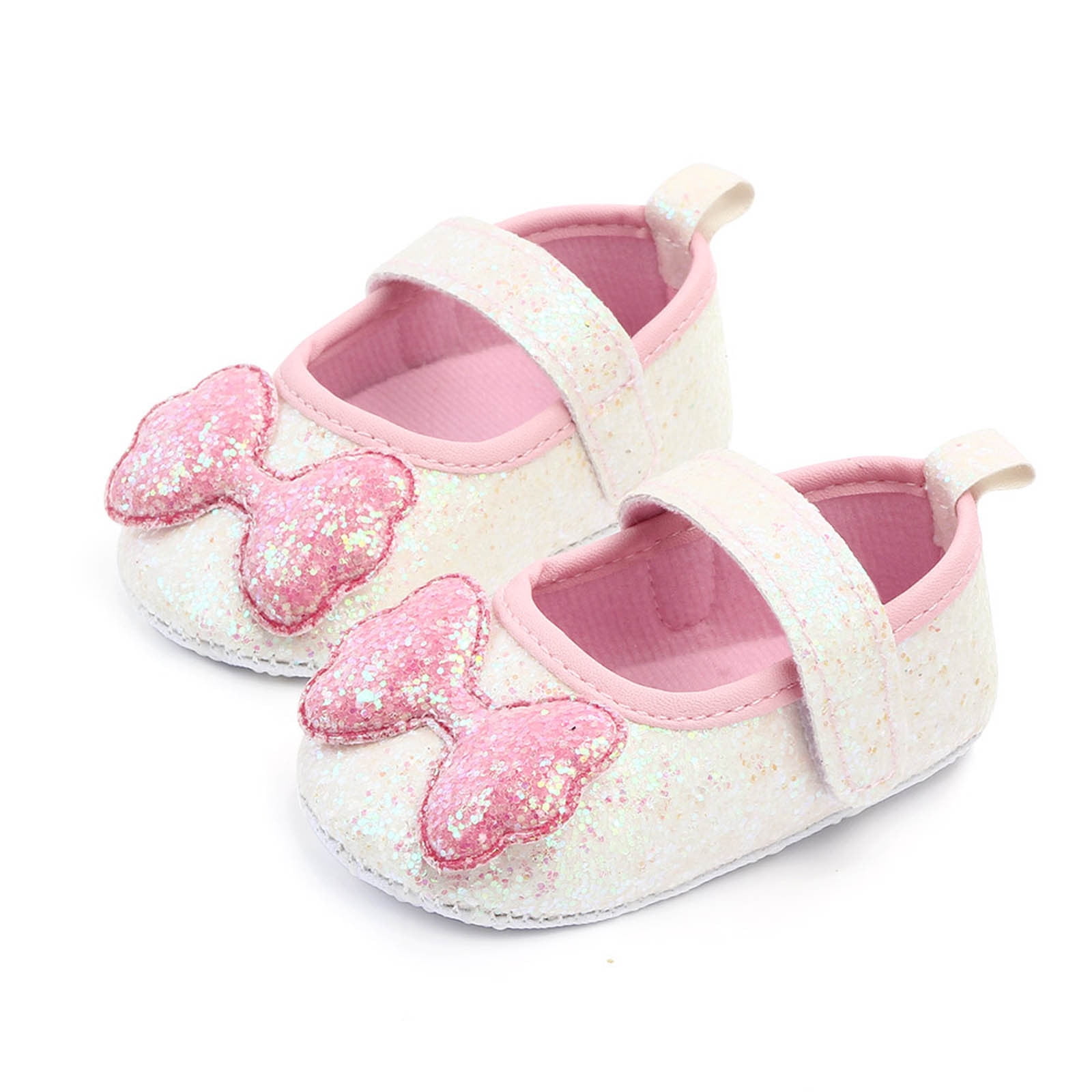 Kiplyki Wellness Baby Shoes Girls Cute Fashion Bow Sequins Non-slip Soft Bottom Sandals ...