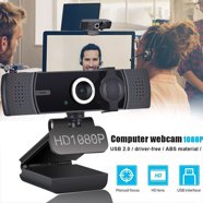 EEEkit 1080P Webcam with Mic, Streaming Computer Web Camera, Full HD ...