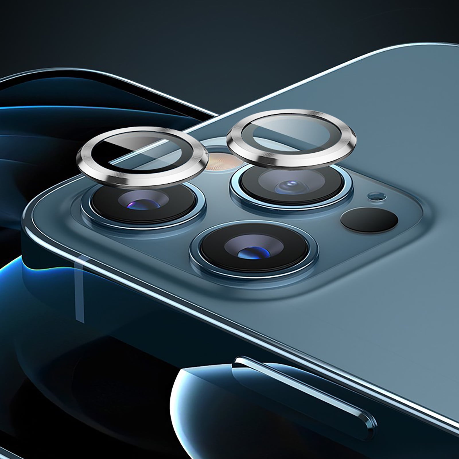 Kiplyki Wholesale Aluminum Alloy Tempered Glass Camera Circle Cover ...