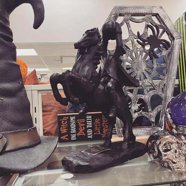 Faceless Ghost Sculpture, Halloween Ghoul Resin Decor, Home Accents ...