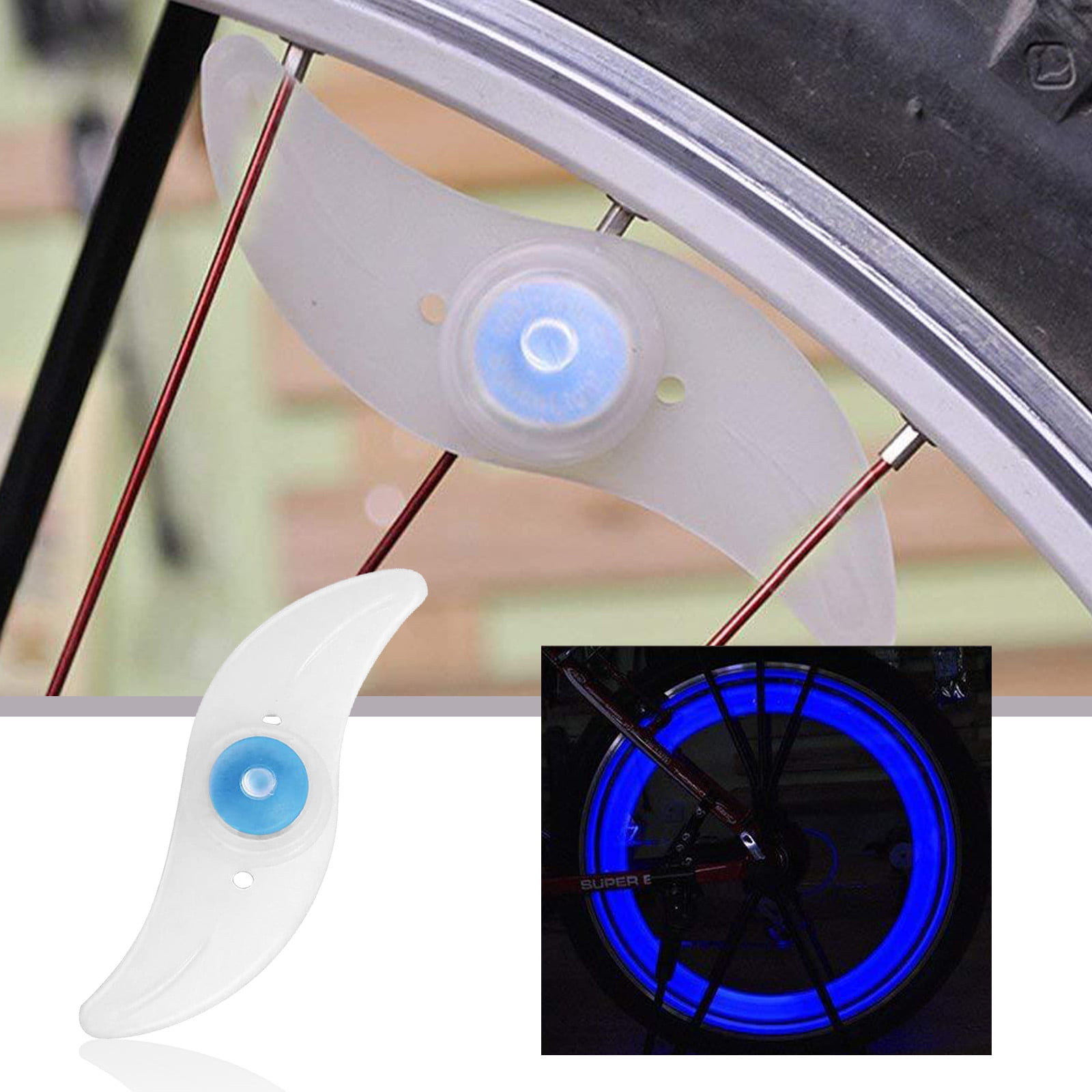 Kiplyki Wholesale LED Bike Spoke Lights - Waterproof Cool Bicycle Wheel ...