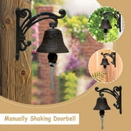 Large Rustic Wood with Bell Shaped Cloche - Walmart.com