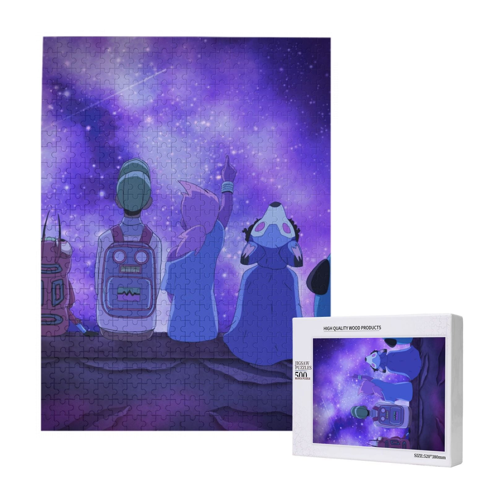 Kipo And The Age Of Wonderbeasts 500 Pieces Of Wooden Fun Puzzle Art As ...