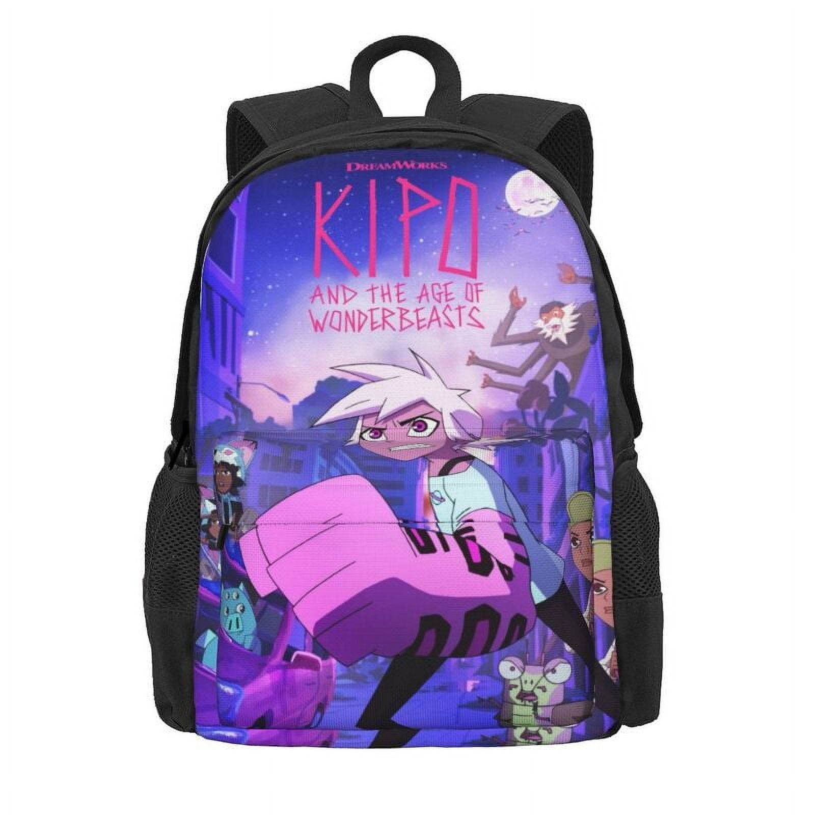 Kipo And The Age Of Wonderbeasts Backpack Lightweight Casual School Backpacks Bags Book Travel ...