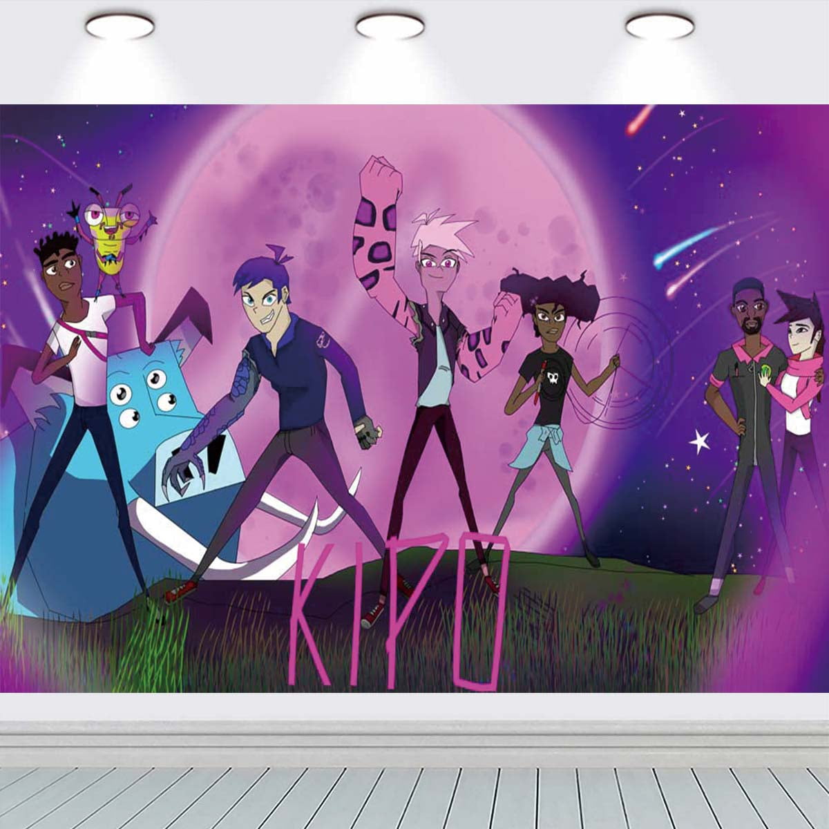 Kipo Wonderbeasts school Backdrop Background Banner Birthday Party ...