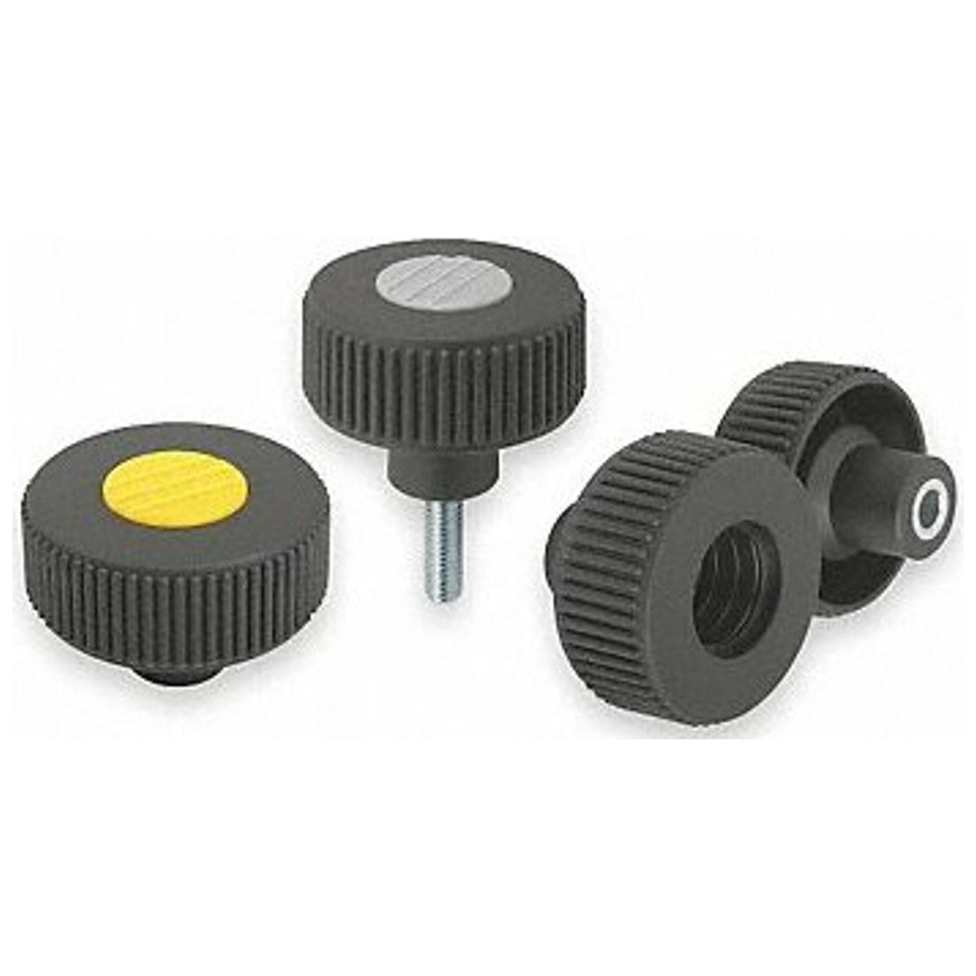 Kipp Hand Knob,Black,Matte K0260.52A3X20 - Walmart.com