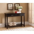 Kipsy Wooden Contemporary Console Sofa Table with Storage Drawers ...