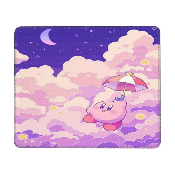 Kir-,By0 Mouse Pad Square Stitched Edges Non-Slip Rubber Washable ...