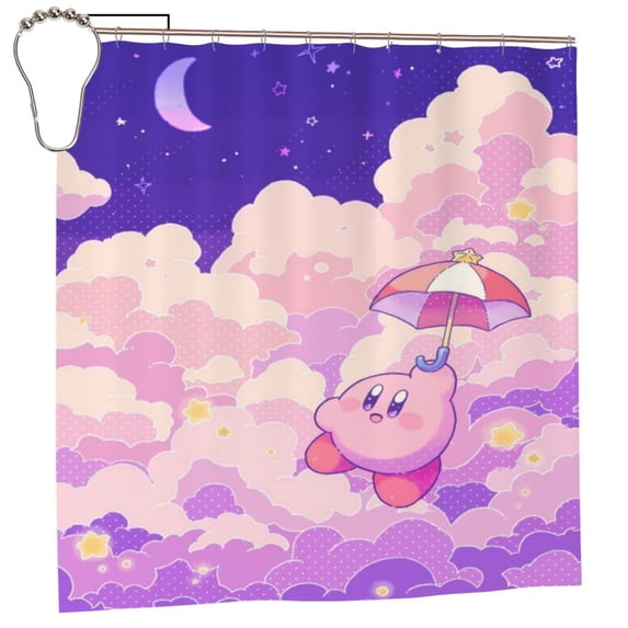 Kir-,By0 Shower Curtain For Kids Children Cute Shower Curtain Funny ...