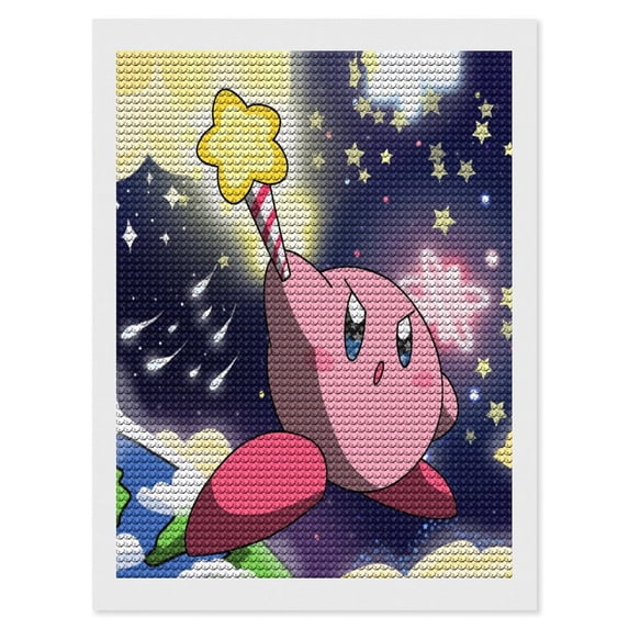 Kir-,by0 Diamond Art Kits for Adults DIY 5D Round Full Drill Diamond ...