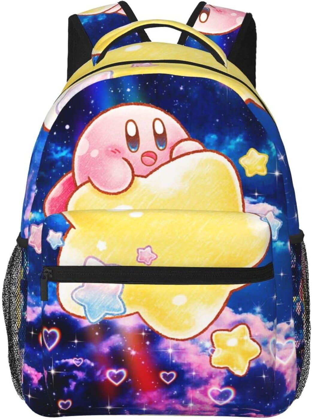 KirBy 3d Print Backpacks Kawaii Star Cartoon Backpack Lightweight ...