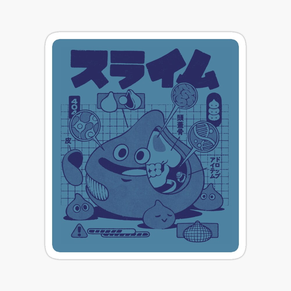 Kira .1106 Sticker - Slime Anatomy - Hot Trending Vinyl Sticker ...