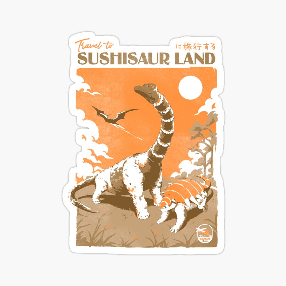 Kira .1273 Sticker - Sushisaur Land - Hot Trending Vinyl Sticker ...