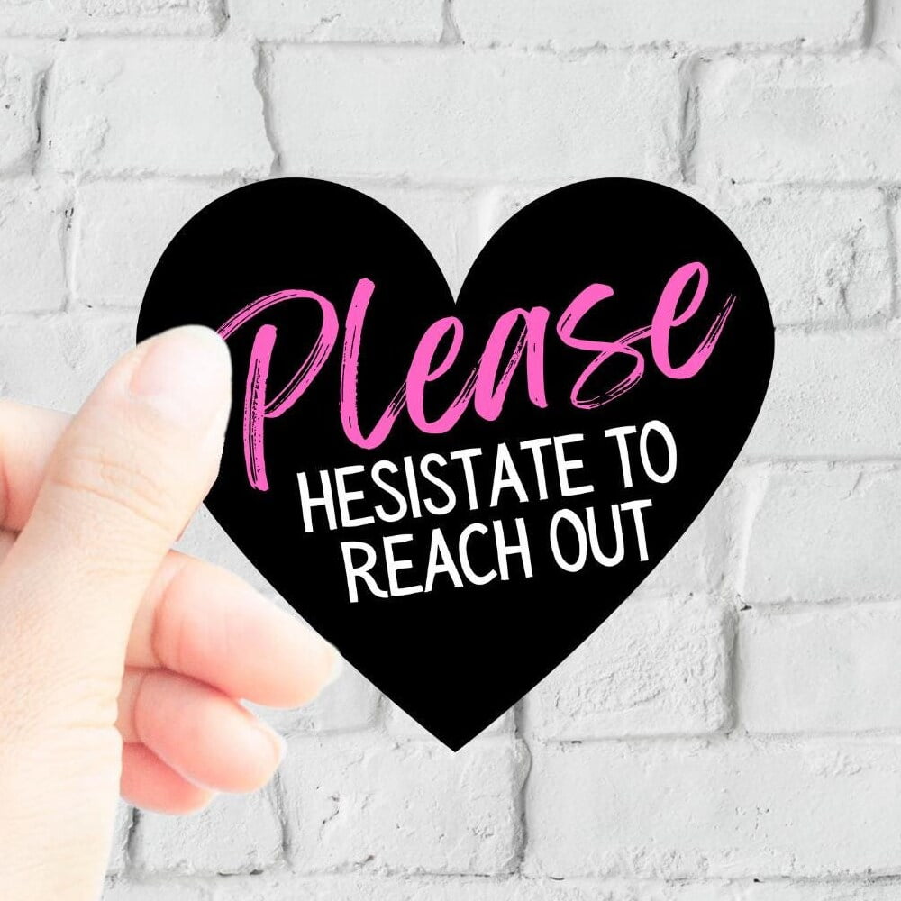 Kira .1639 Sticker - Please Hesitate To Reach Out, Office Humor, Funny ...