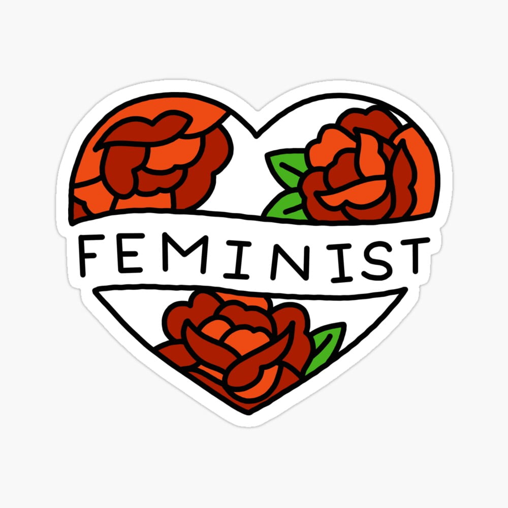 Kira .1759 Sticker - Feminism - Hot Trending Vinyl Sticker - Walmart.com