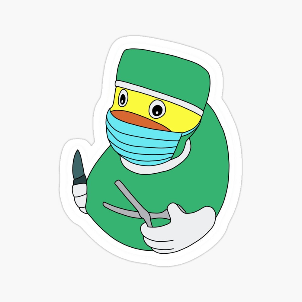 Kira .1780 Sticker - Surgeon Duck - Hot Trending Vinyl Sticker ...