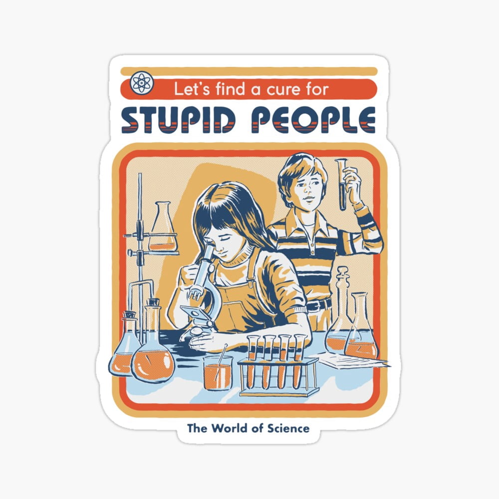 Kira .2075 Sticker - A Cure For Stupid People - Hot Trending Vinyl ...
