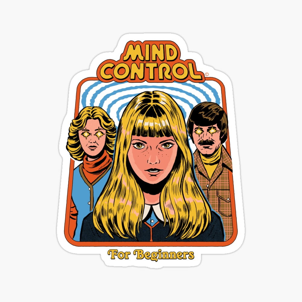 Kira .2141 Sticker - Mind Control For Beginners - Hot Trending Vinyl ...