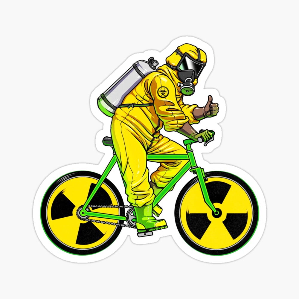 Kira .2369 Sticker - Radioactivity Bike - Hot Trending Vinyl Sticker ...