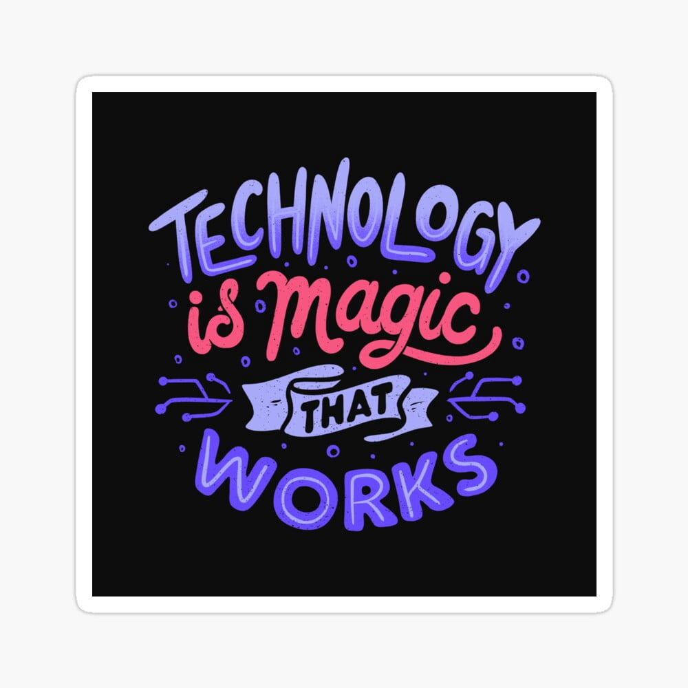 Kira .2415 Sticker - Technology Is Magic That Works - Hot Trending ...