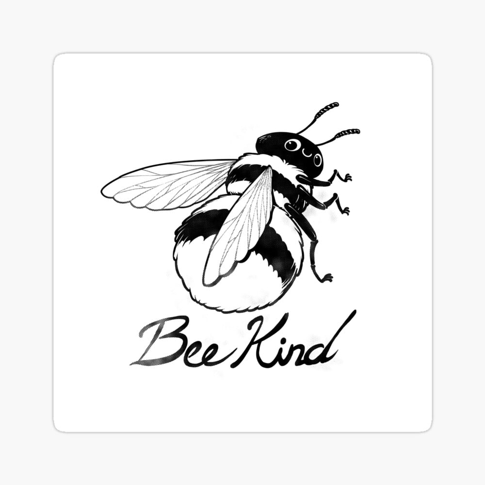 Kira .2491 Sticker - Bee Kind - Hot Trending Vinyl Sticker - Walmart.com