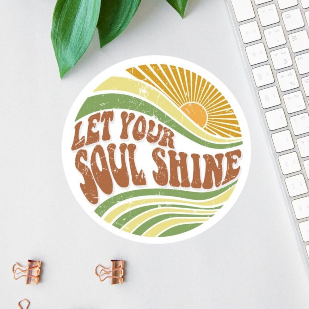 Kira .257 Sticker - Let Your Soul Shine, Be The Light, Bible, Faith ...