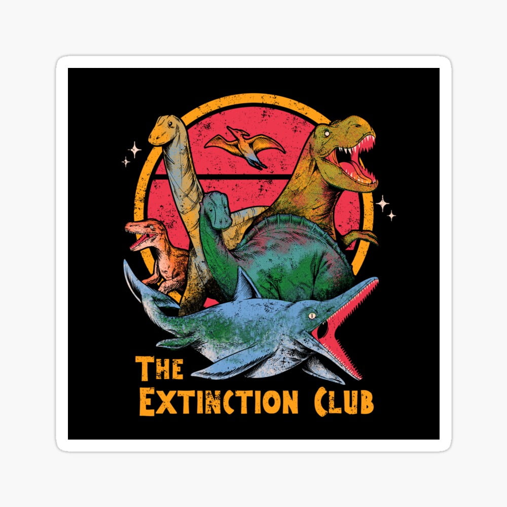 Kira .2638 Sticker - The Extinction Club - Hot Trending Vinyl Sticker ...
